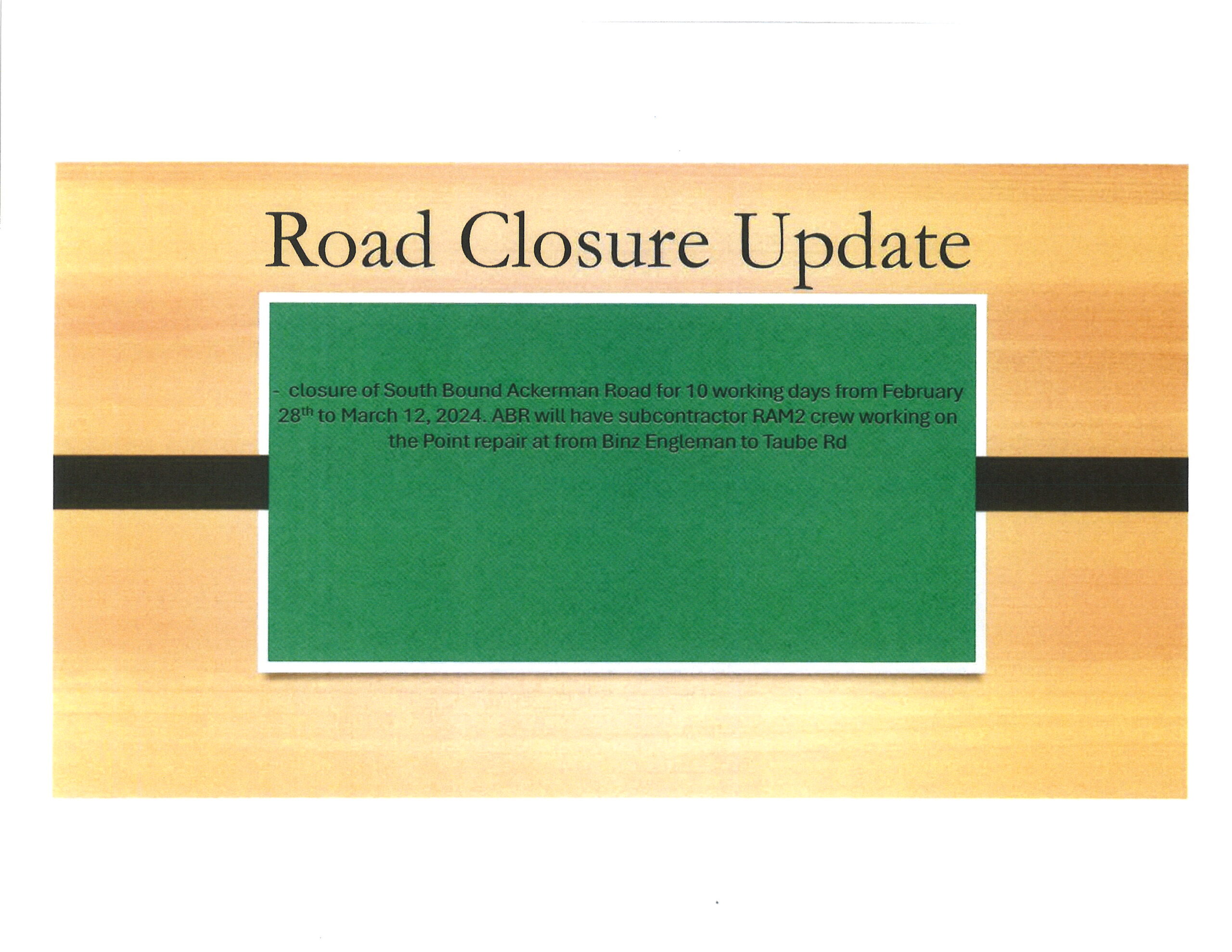 Public Notices - The City of Kirby Texas